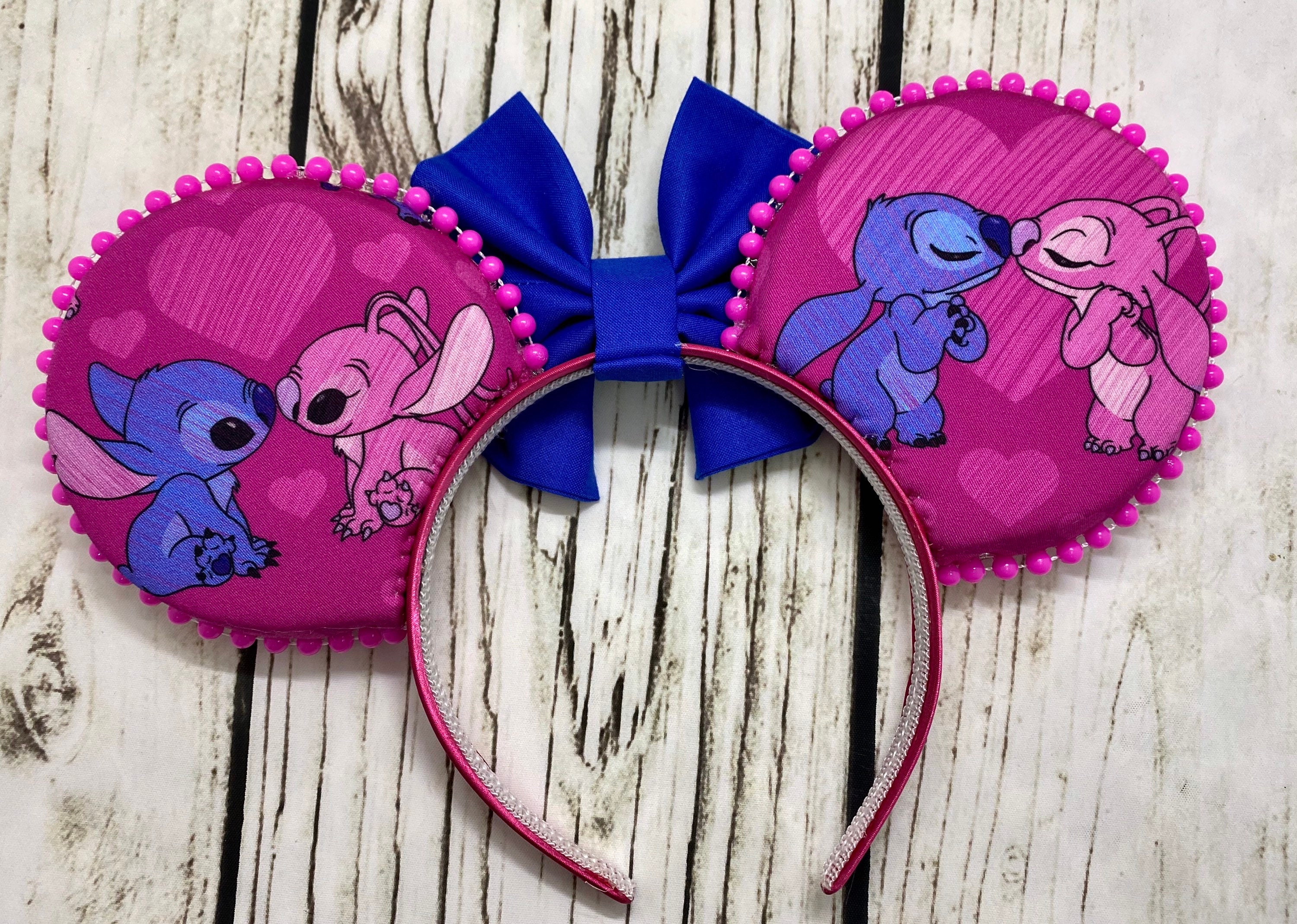 Disney Ears Stitch and Angel Ears Stitch Ears Angel Ears - Etsy