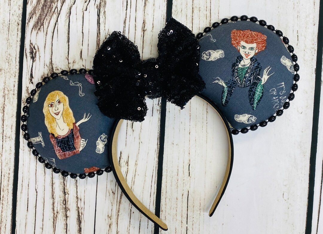 Disney Ears, Hocus Pocus Ears, Halloween Ears, Witch Sister Ears ...