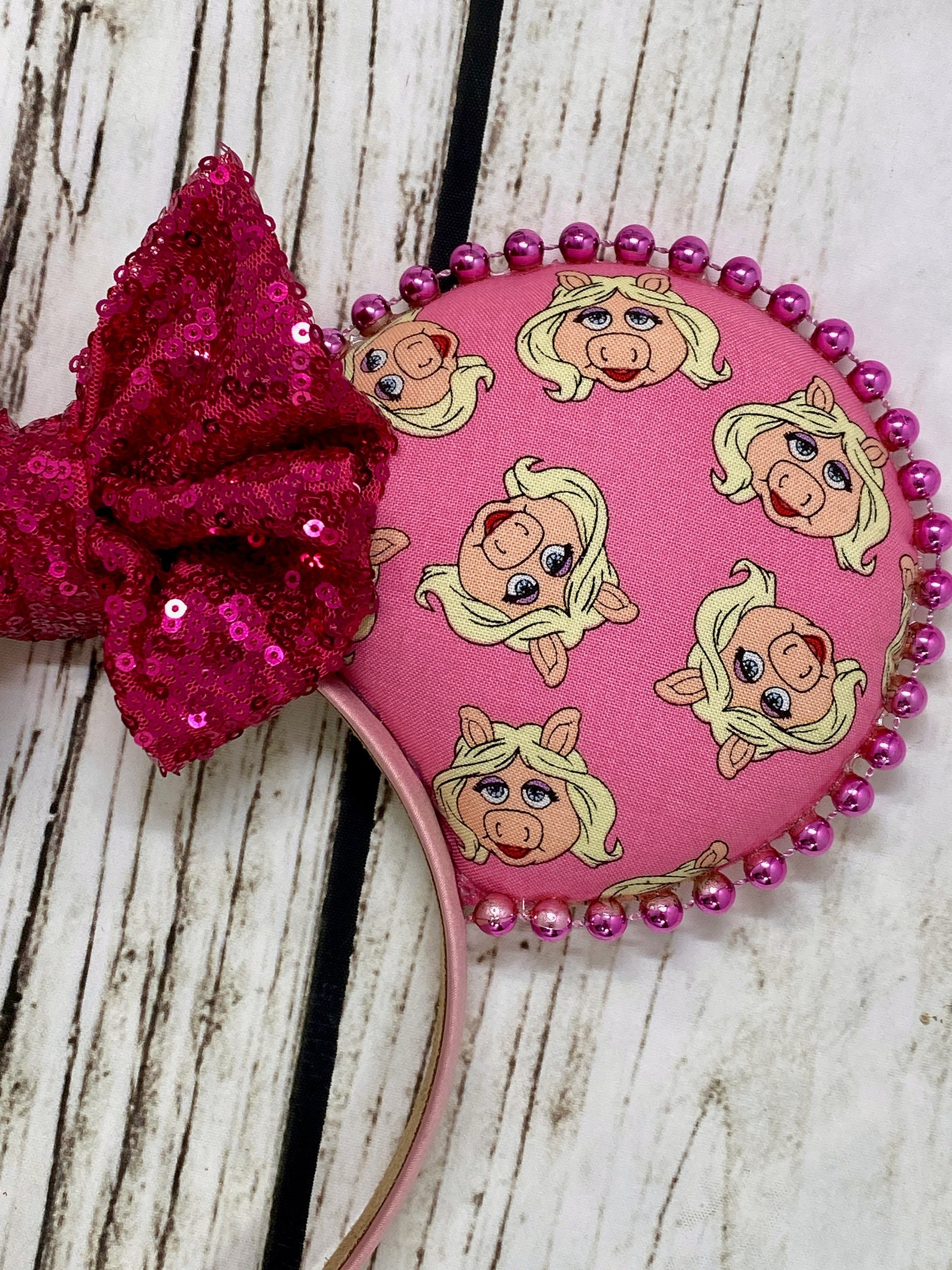 Disney Ears Muppet Ears Miss Piggy Ears | Etsy