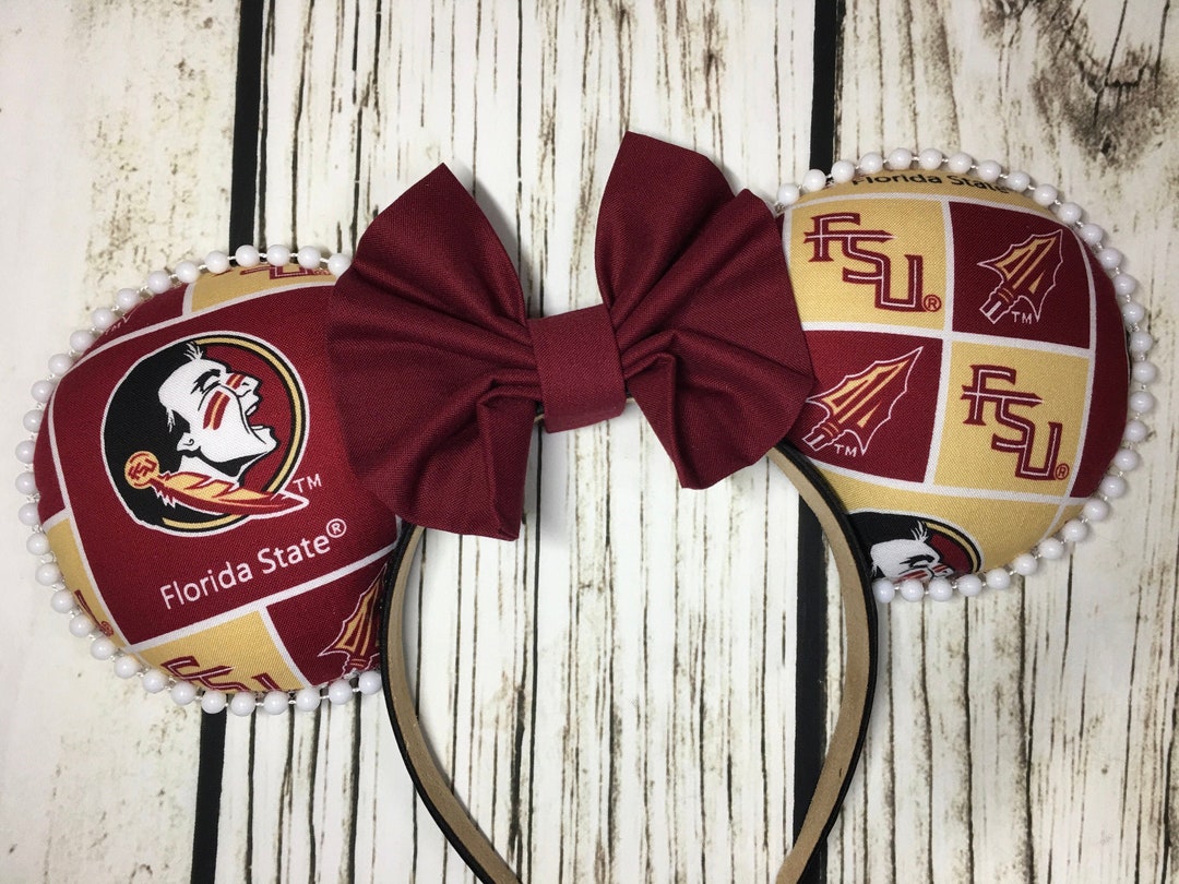 Disney Ears, FSU Ears, Florida State Ears, Mickey Ears, Minnie Ears - Etsy