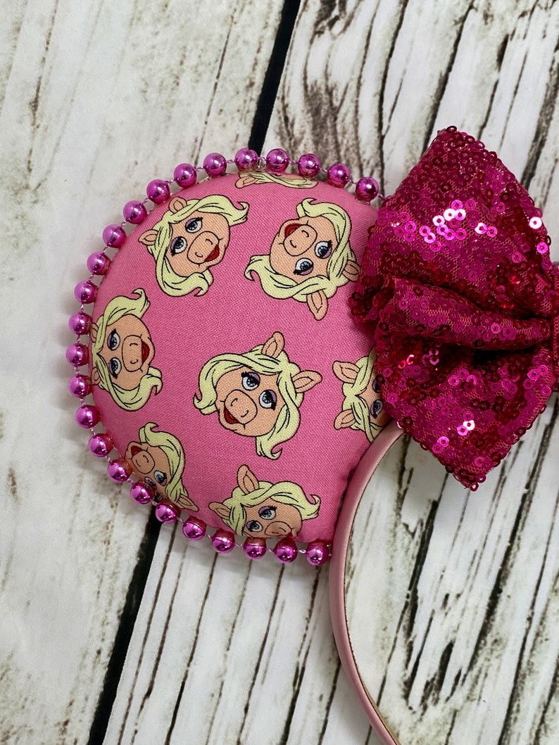 Disney Ears Muppet Ears Miss Piggy Ears | Etsy