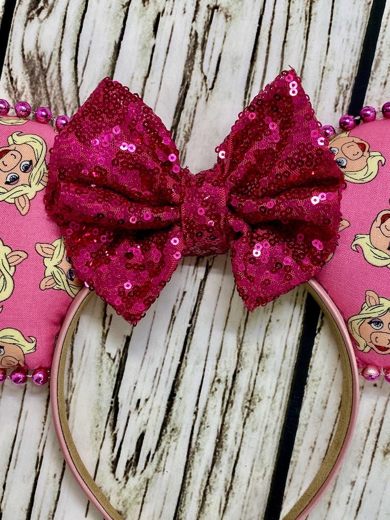 Disney Ears Muppet Ears Miss Piggy Ears | Etsy