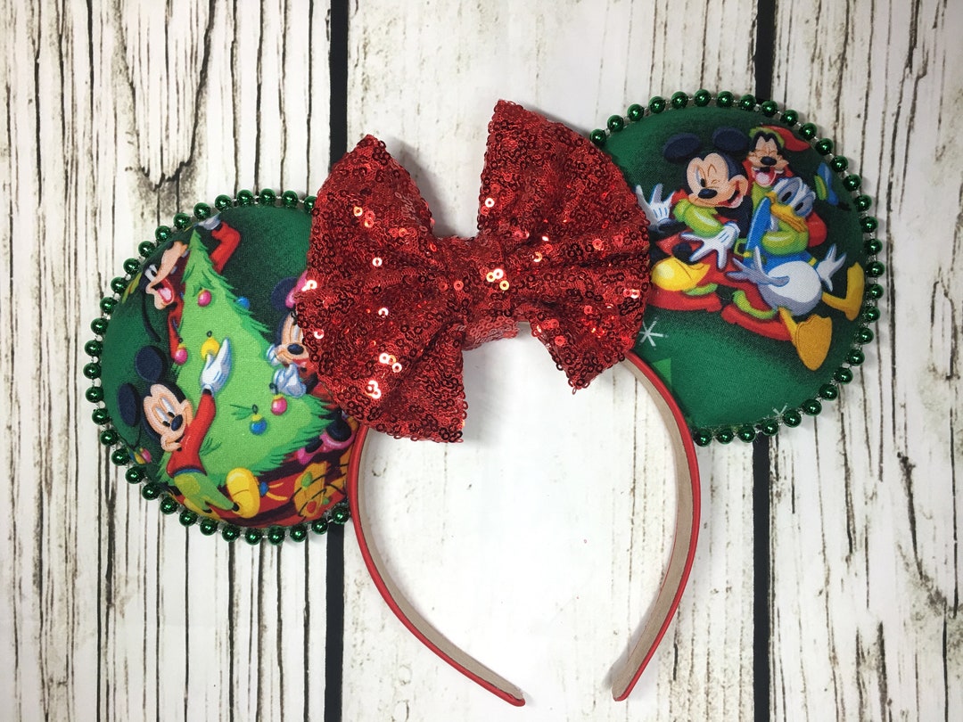 Orejas de Disney, orejas de Navidad, orejas de Mickey, orejas de Minnie ...