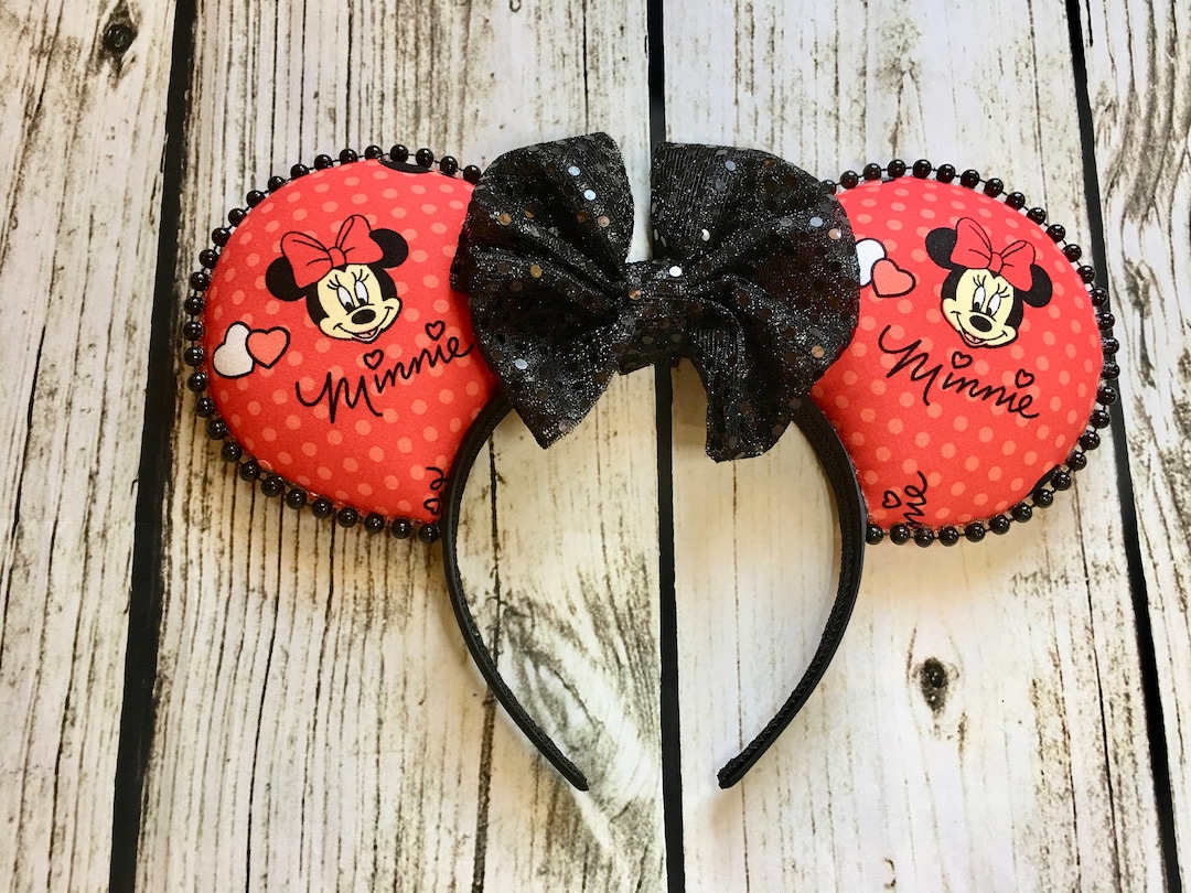 Orejas de Disney, orejas de Minnie Mouse, orejas de Mickey, orejas de ...