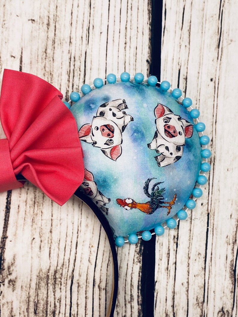 Disney Ears Pua Ears Moana Ears Disney Princess Ears - Etsy