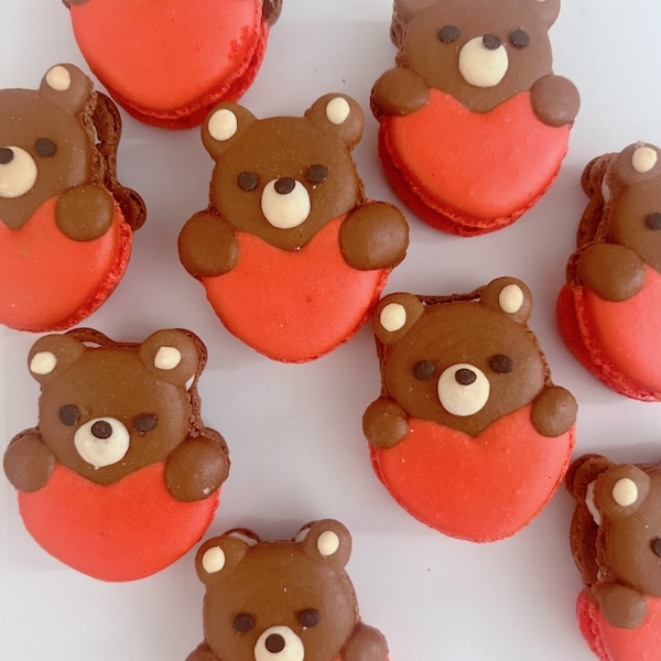 Heart Macaron - Etsy