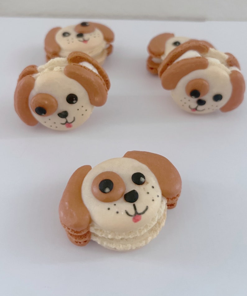 Dog Shaped French Macaron 5, 10, 15, 25 - Etsy