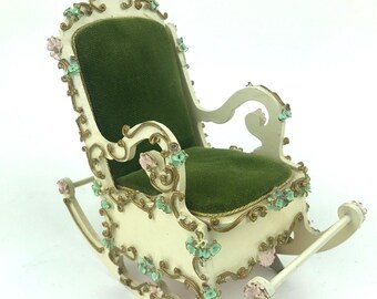 Rocking Chair Music Box - Etsy