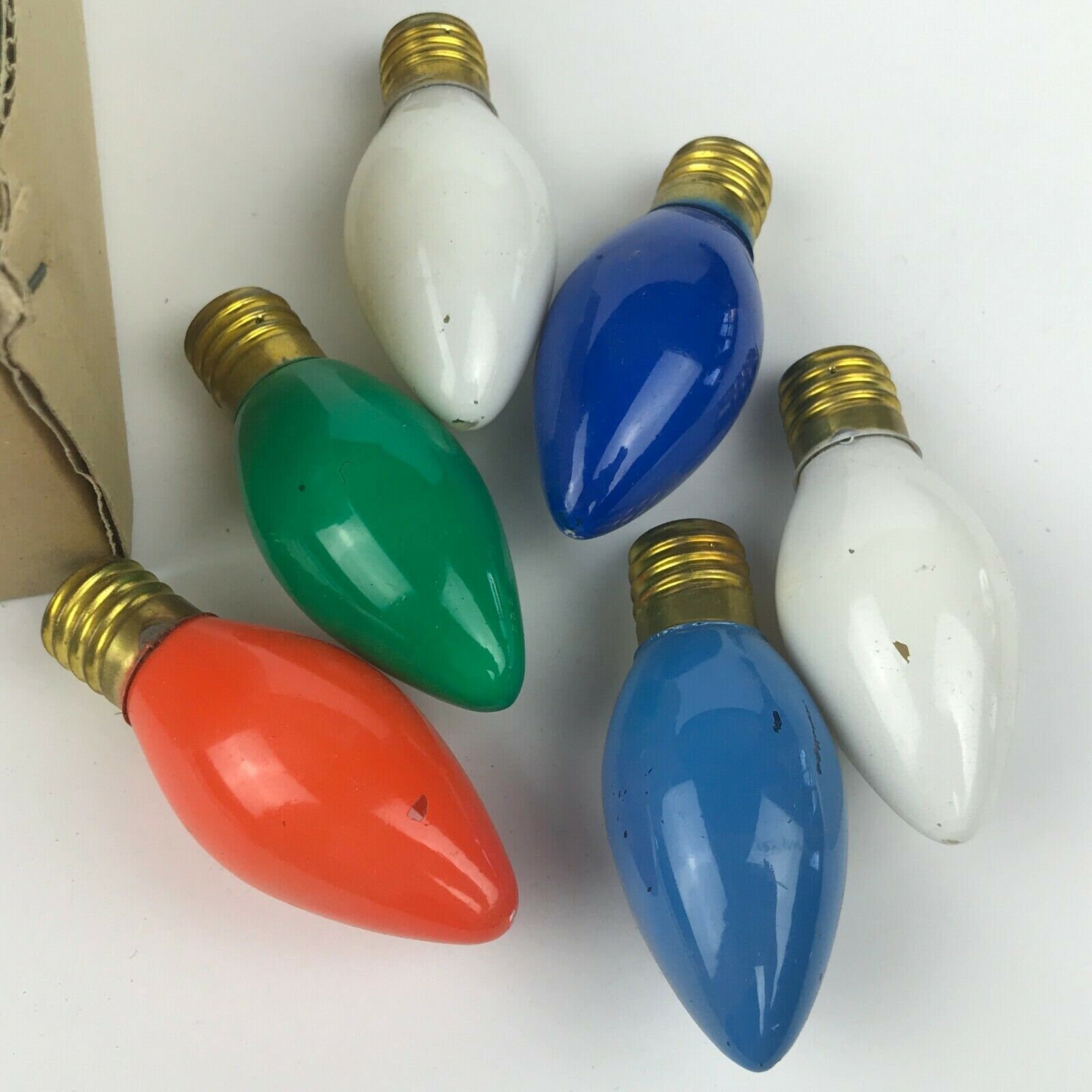 Christmas Glass Light Bulbs 22 Multi Color 120 V Red Green - Etsy.de