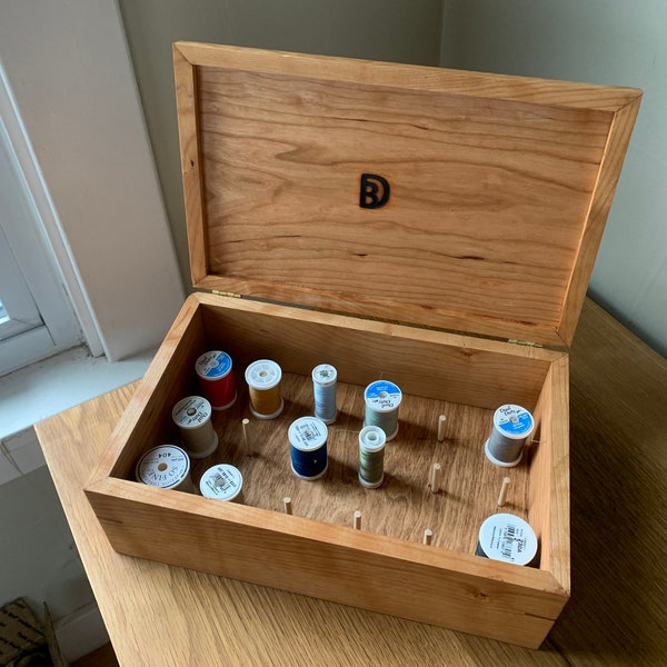 Wooden Sewing Box - Etsy