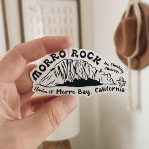 Morro Rock Sticker - Etsy