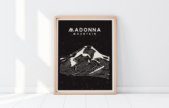 Madonna Mountain Art Print San Luis Obispo Wall Art SLO - Etsy