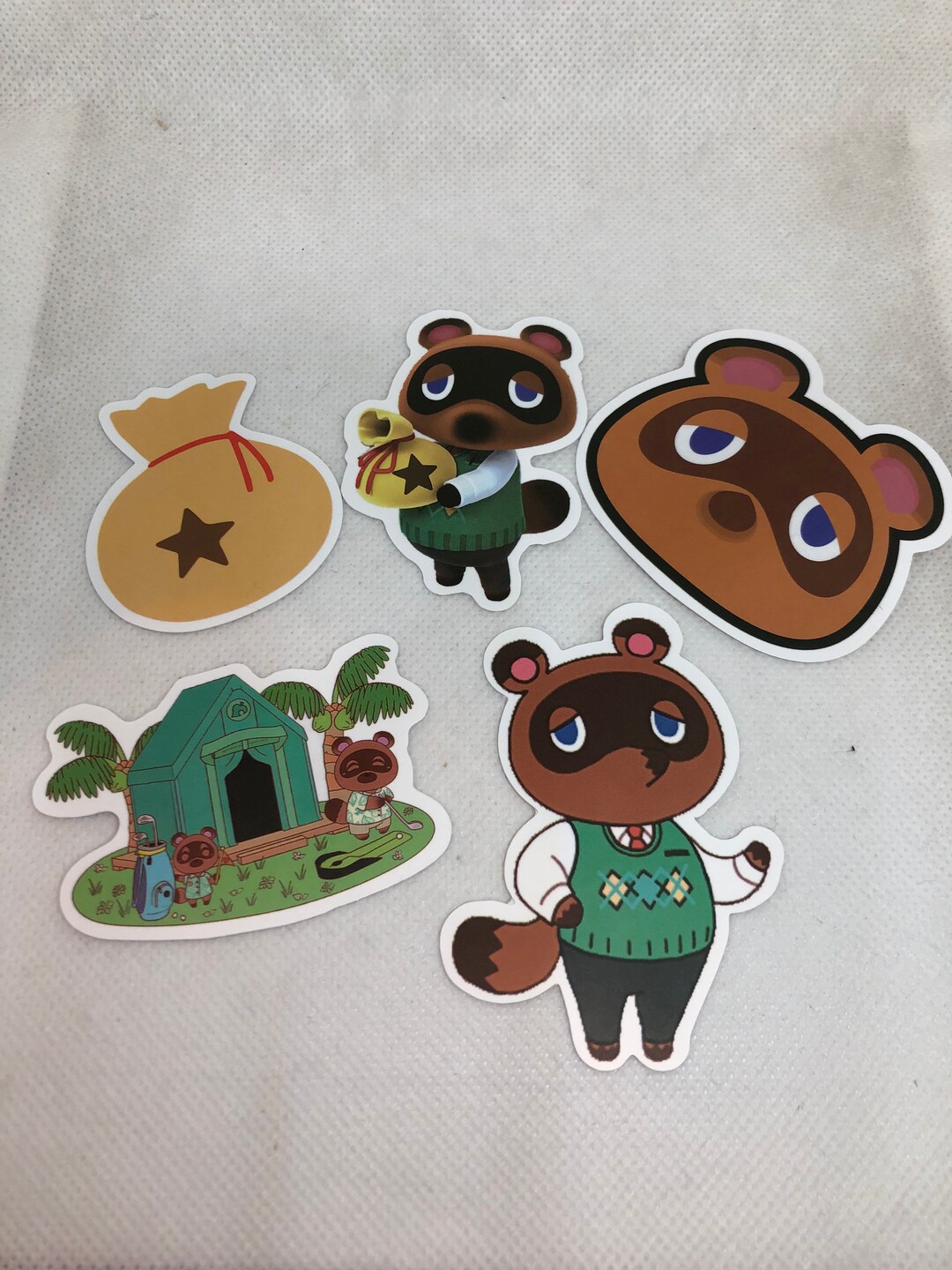 Animal Crossing Tom Nook Stickers - Etsy