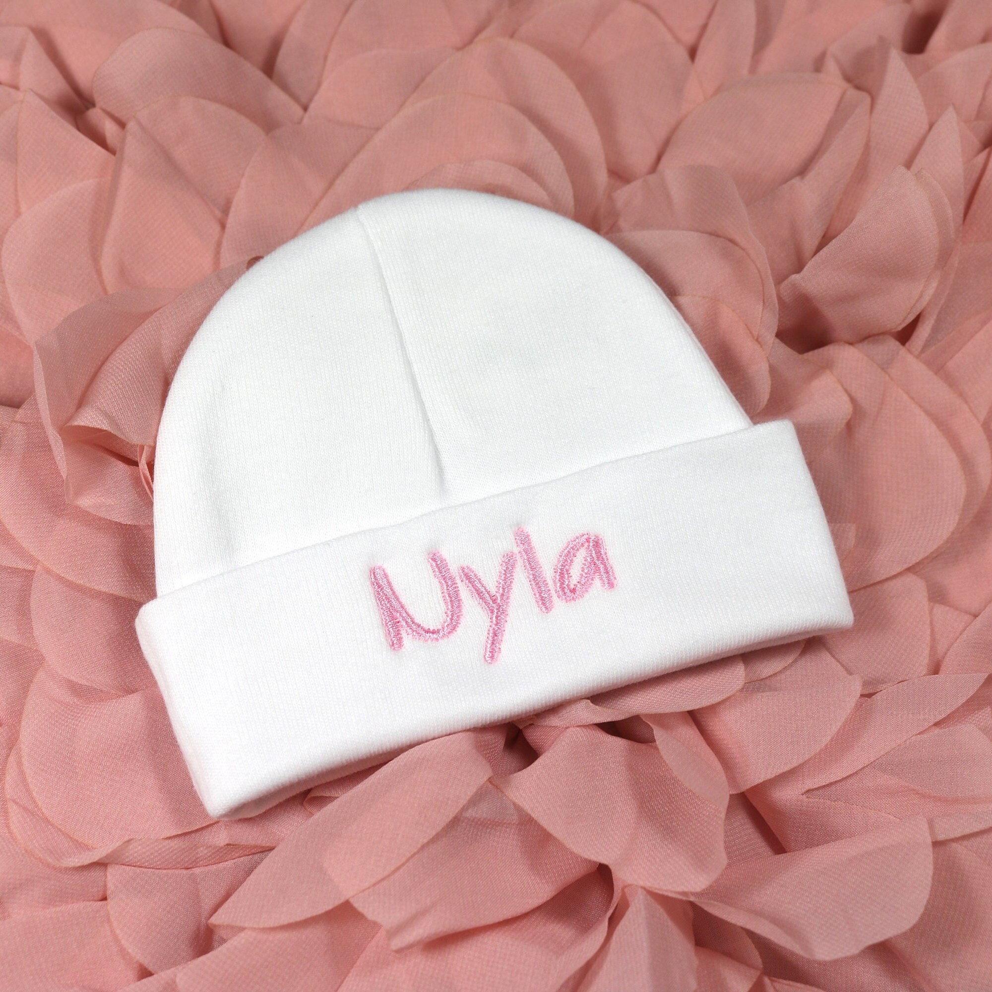 Personalized baby hat - micro preemie / preemie / newborn / 0-3 months ...
