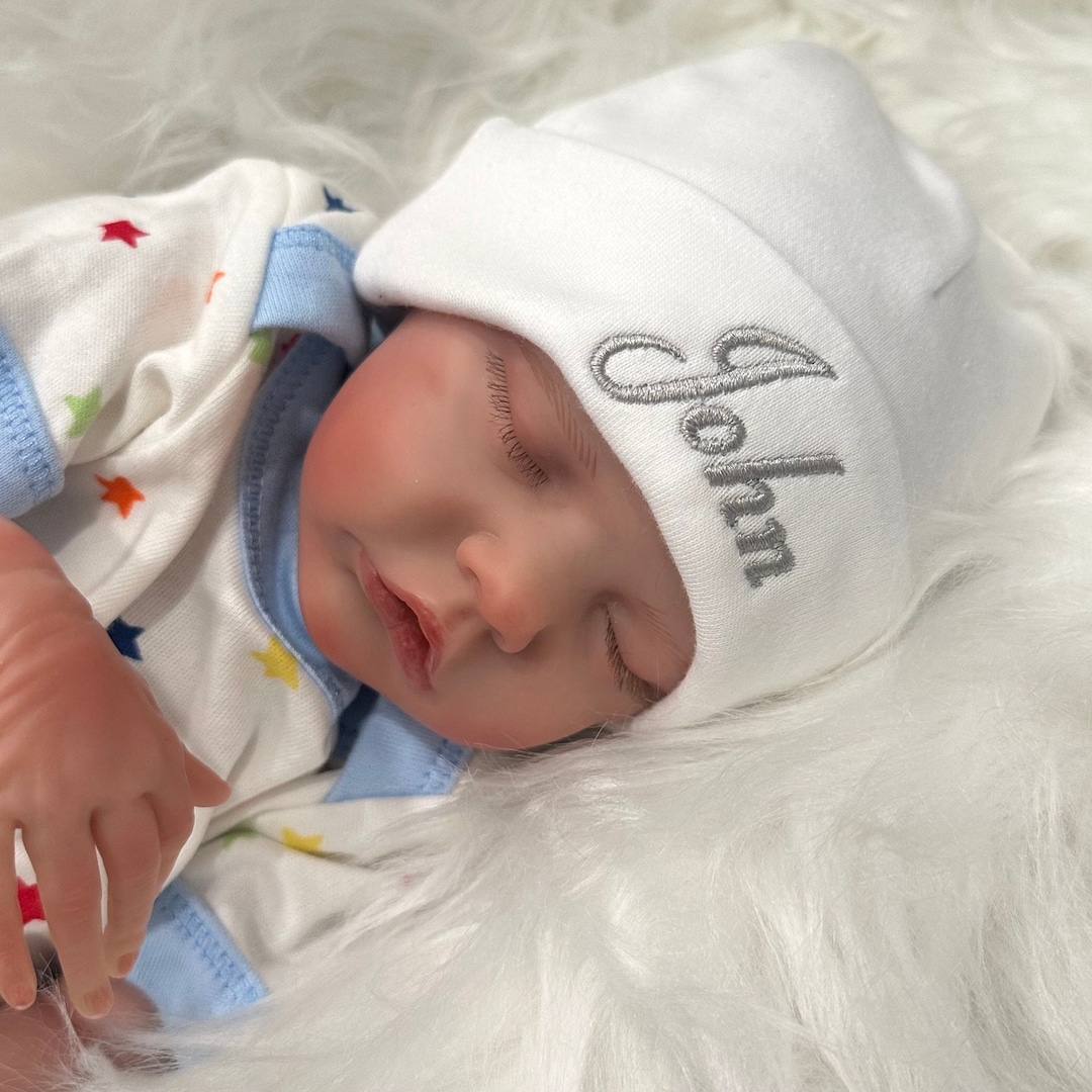 Personalized Baby Hat: Custom Newborn, Preemie Gift | Sizes Micro ...