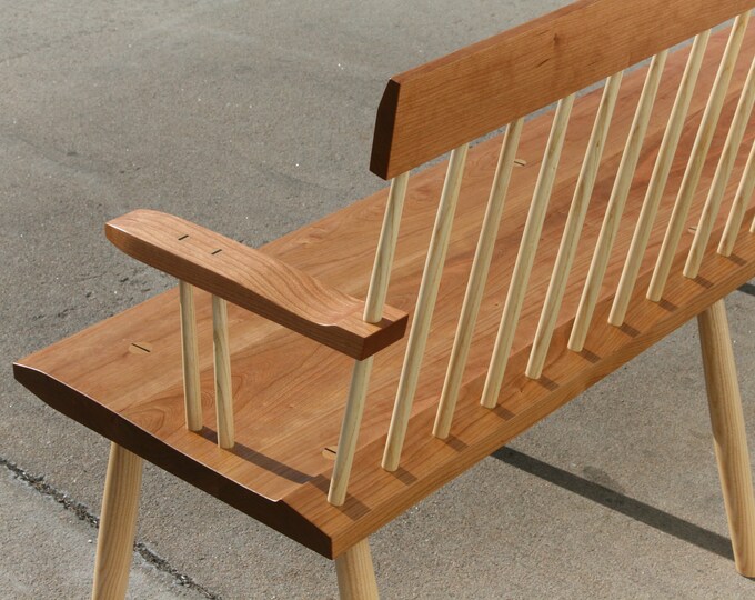 Shaker Meeting House Bench - Etsy