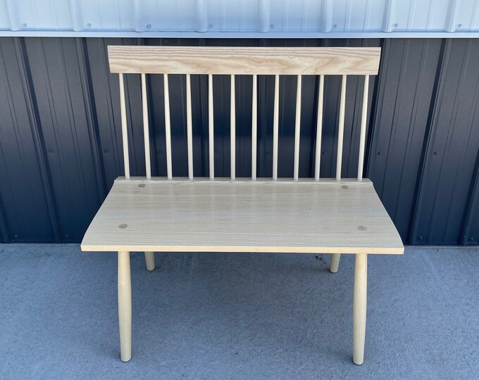 Shaker Meeting House Bench - Etsy