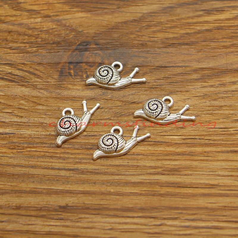 Snail Charms - Etsy