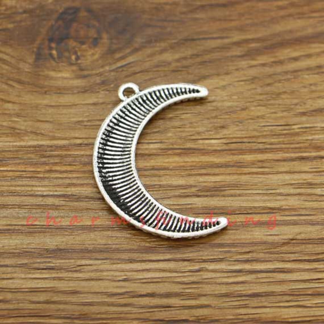 10pcs Crescent New Moon Charms Pendant or Dangle Charm Antique - Etsy