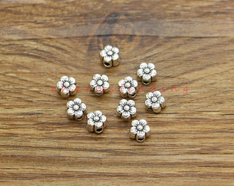 Metal Flower Beads - Etsy
