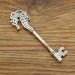 3pcs Huge Dragon Key Pendants Charms Antique Silver Tone 20x71mm Cf3245 ...
