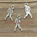 20pcs Zombie Charm Gothic Charm Antique Silver Tone 12x27mm Cf2032 - Etsy