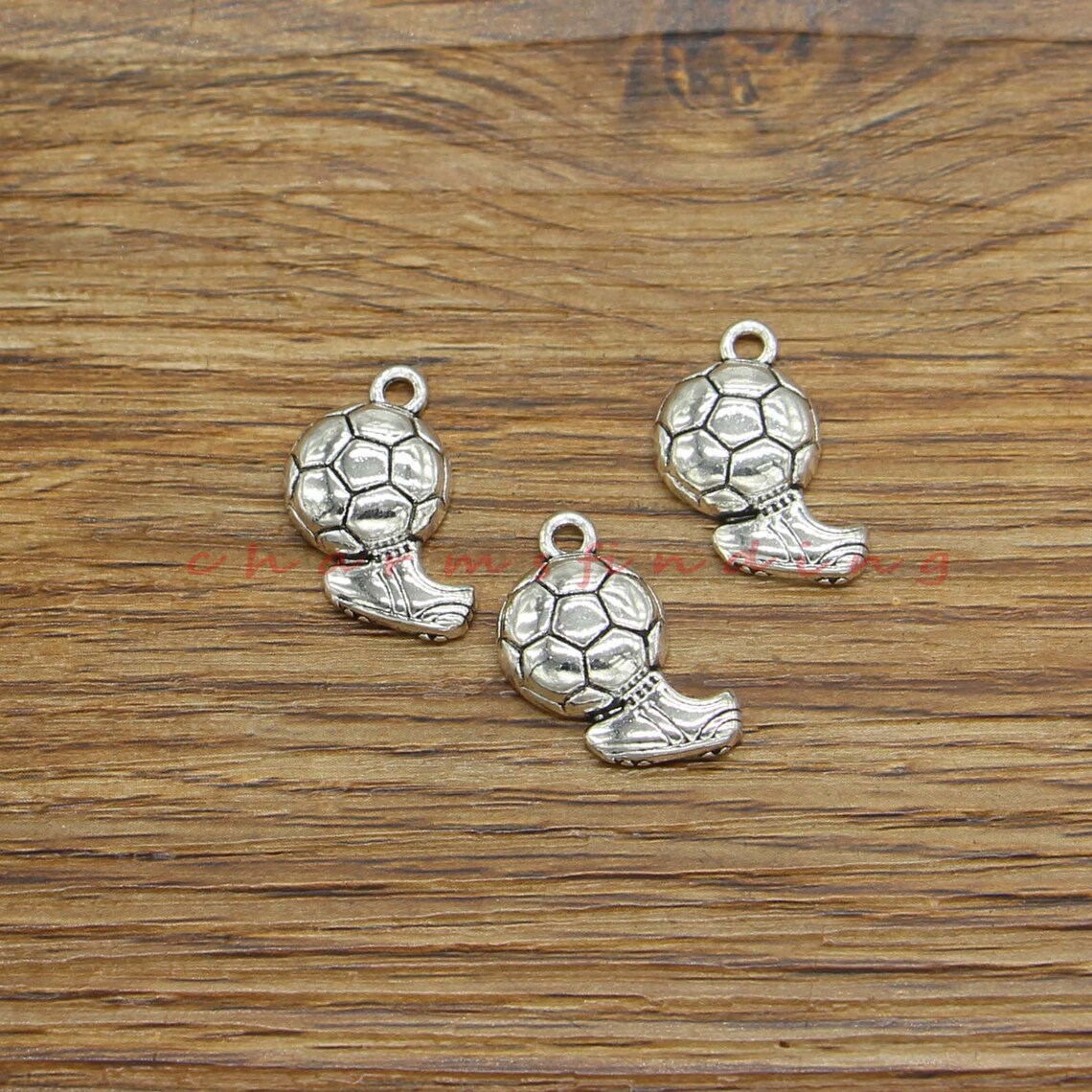 20pcs Soccer Ball Charms Sports Charms Antique Silver Tone - Etsy