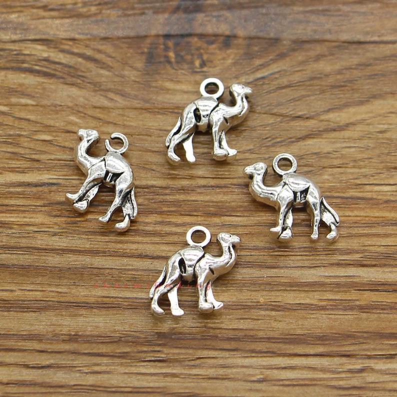 20pcs Camel Charms Desert Charms Animal Charms Antique Silver | Etsy