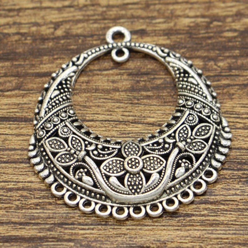 3pcs Connector Pendant Charms Multi Holes Connectors Antique - Etsy