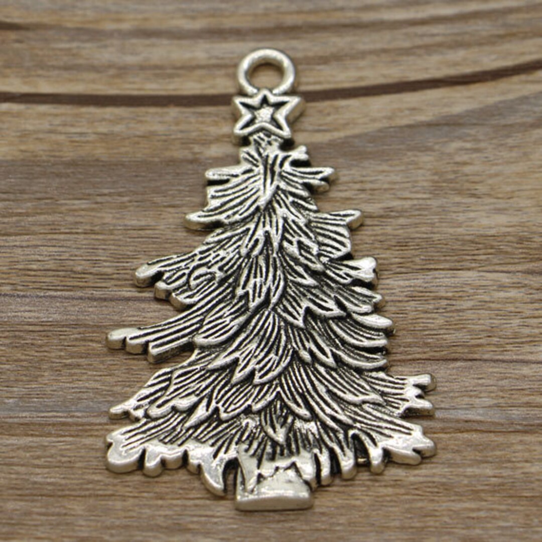 2pcs Christmas Tree Charms Tree Charms Christmas Tree Charms Huge Size ...