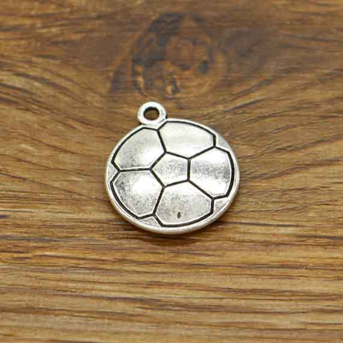 10pcs Soccer Ball Charms Sports Charms Antique Silver Tone - Etsy