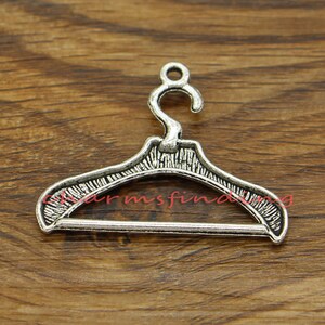 15pcs Clothes Hanger Charms Antique Silver Tone 30x38mm Cf0084 - Etsy