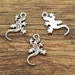50pcs Gecko Charms Lizard Charms Antique Silver Tone 22x12mm Cf1190 - Etsy