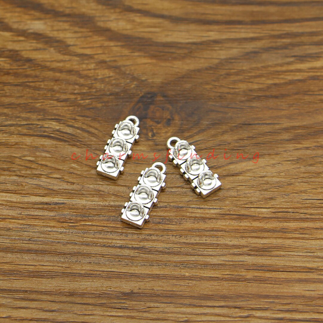 20pcs Traffic Light Charms Street Light Charms Antique Silver Tone ...