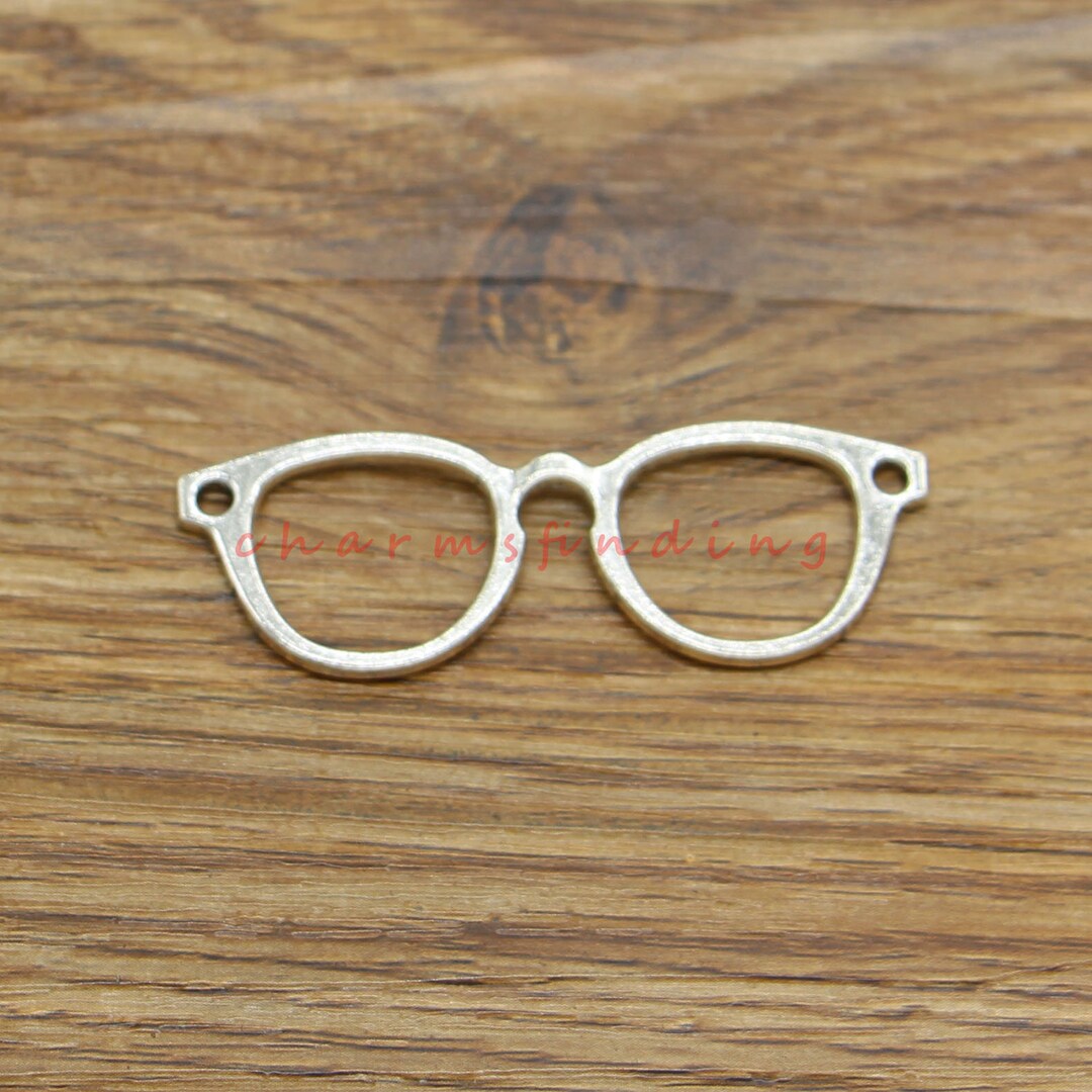 10pcs Eyeglasses Connectors Charms Spectacles Charm Glasses Charm ...