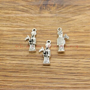 15pcs Zombie Charm Gothic Charm Antique Silver Tone 11x24mm Cf4142 - Etsy