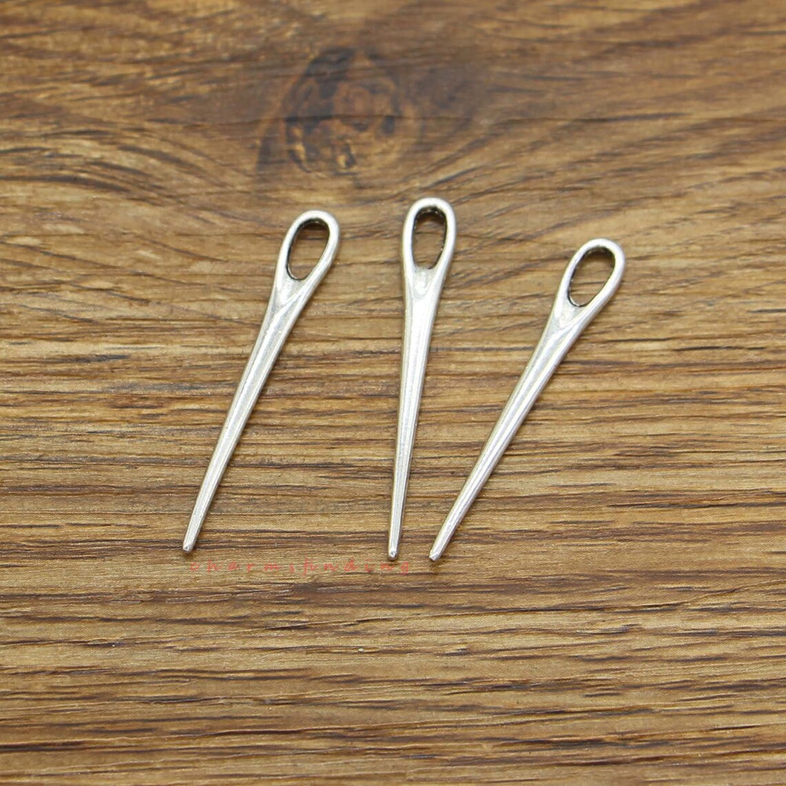 30pcs Sewing Needle Charms Sewing Charms Antique Silver Tone | Etsy