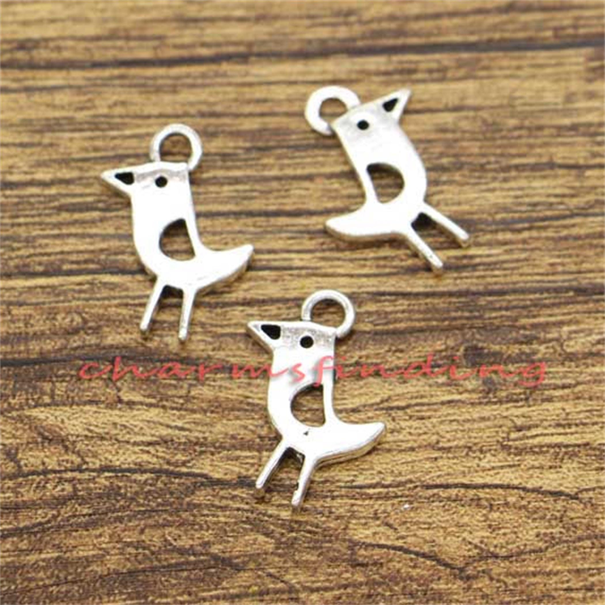 30pcs Little Bird Charms Fly Charms Antique Silver Tone 14x21mm Cf2753 ...