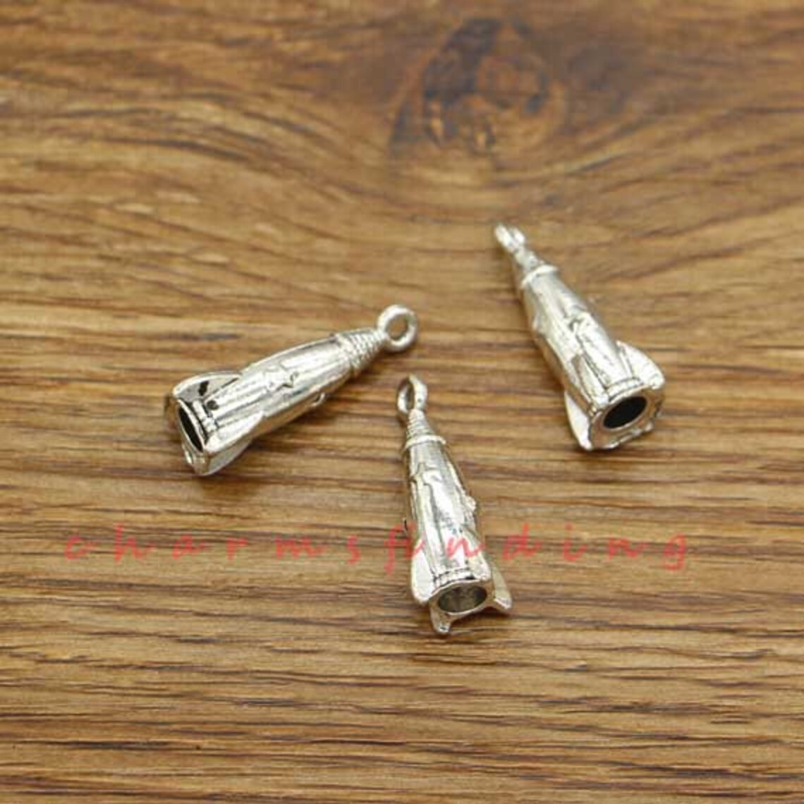 10pcs Rocket Ship Charms 3D Spaceship Charms Antique Silver | Etsy
