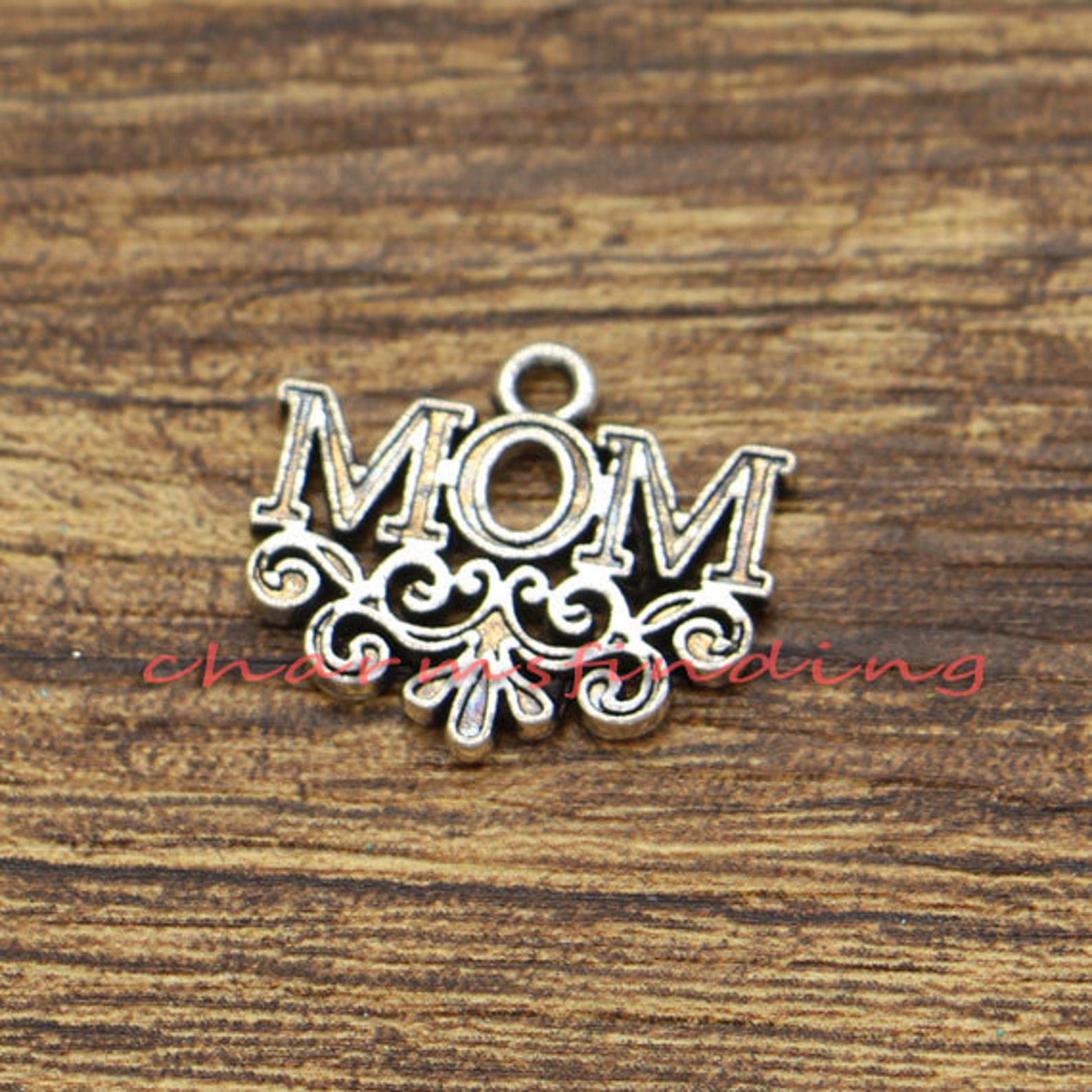 15pcs Mom Charm Mother Family Word Charms Antique Silver Tone - Etsy