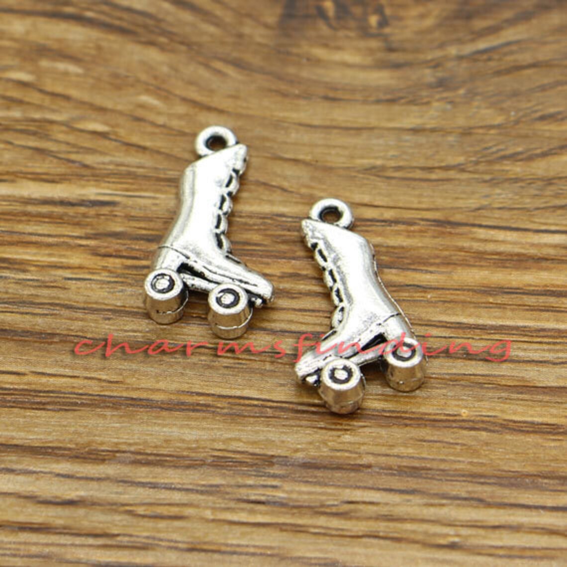 30pcs Roller Skate Charms Ice Skates Skating Charm Antique | Etsy