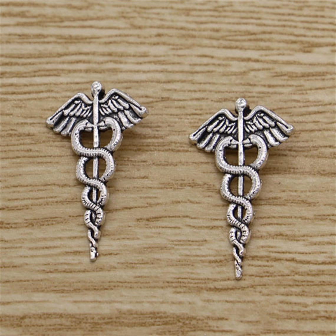 20pcs Physician Assistant Charms PA Medical Charm Antique Silver Tone ...
