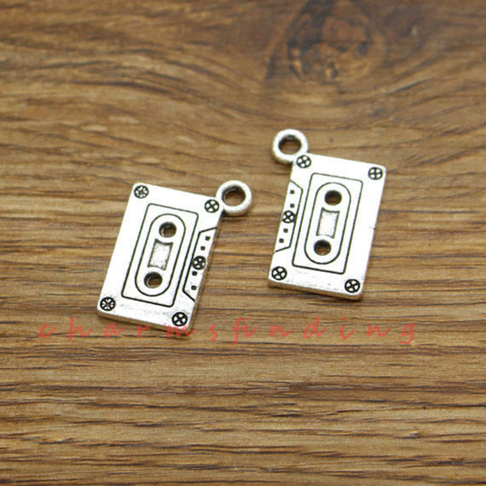 15pcs Cassette Tape Charms Retro Flashback Charms Antique - Etsy
