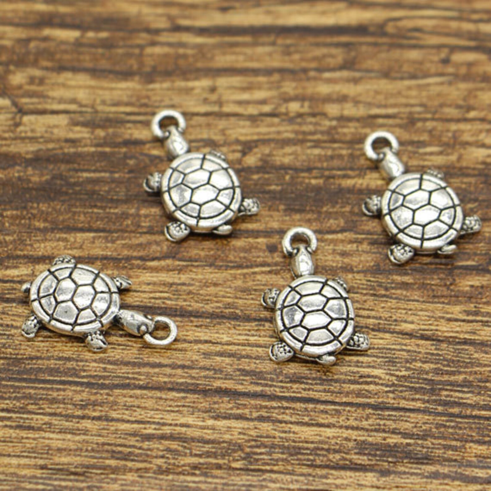 30pcs Turtle Charms Tortoise Charms Animal Charms Antique | Etsy