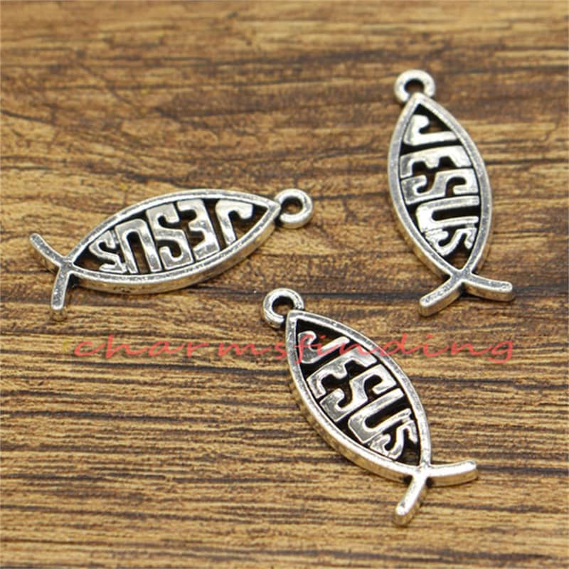 Jesus Fish Necklace - Etsy