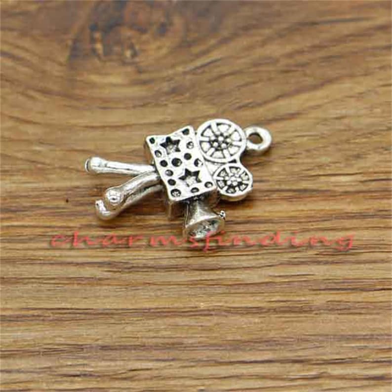 10pcs Movie Camera Charms Antique Silver Tone 16x26mm Cf3043 - Etsy
