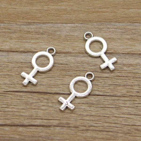 Male Female Symbol Charms - Etsy
