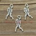 20pcs Zombie Charm Gothic Charm Antique Silver Tone 12x27mm Cf2032 - Etsy