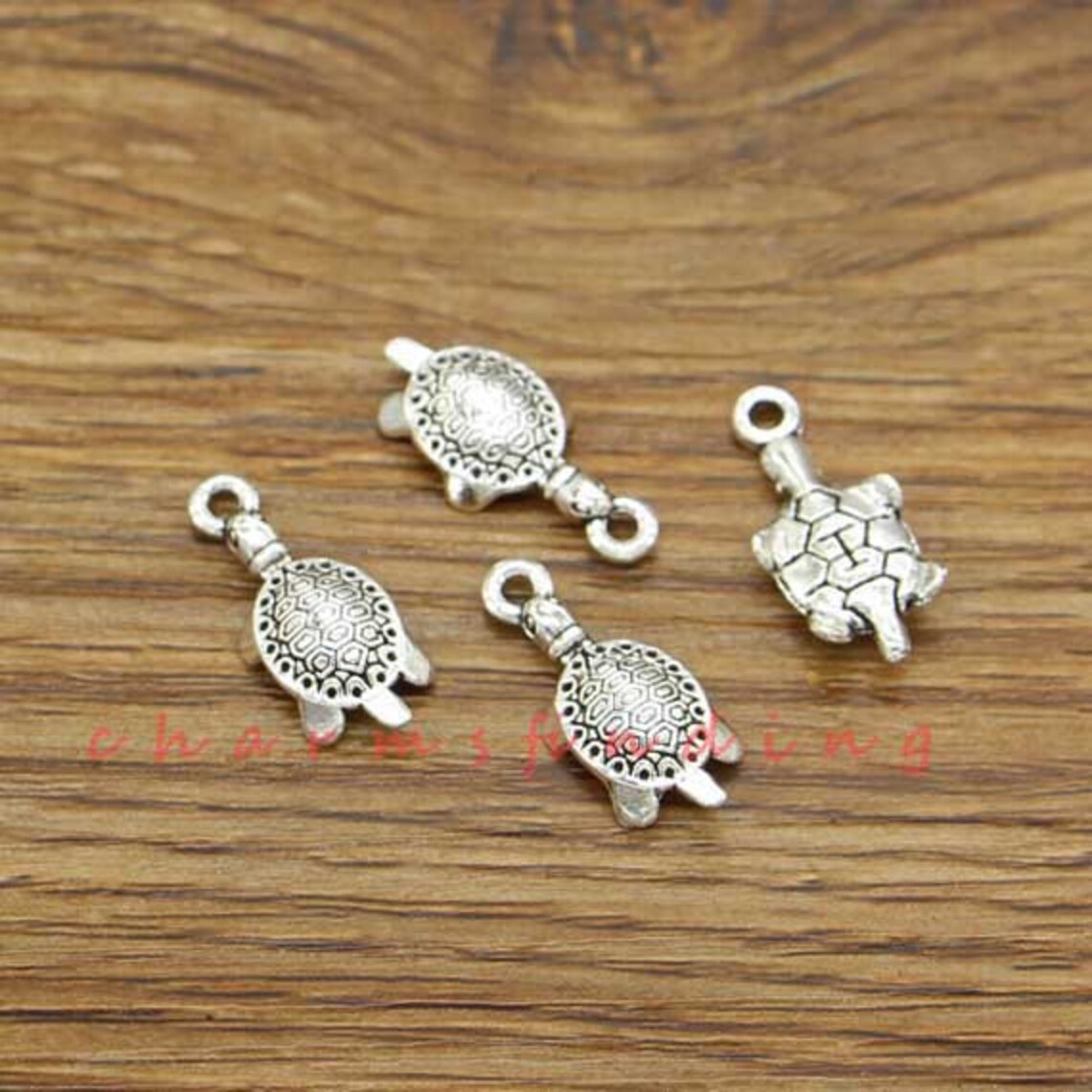 30pcs Turtle Charms Tortoise Charms Animal Charms Antique | Etsy