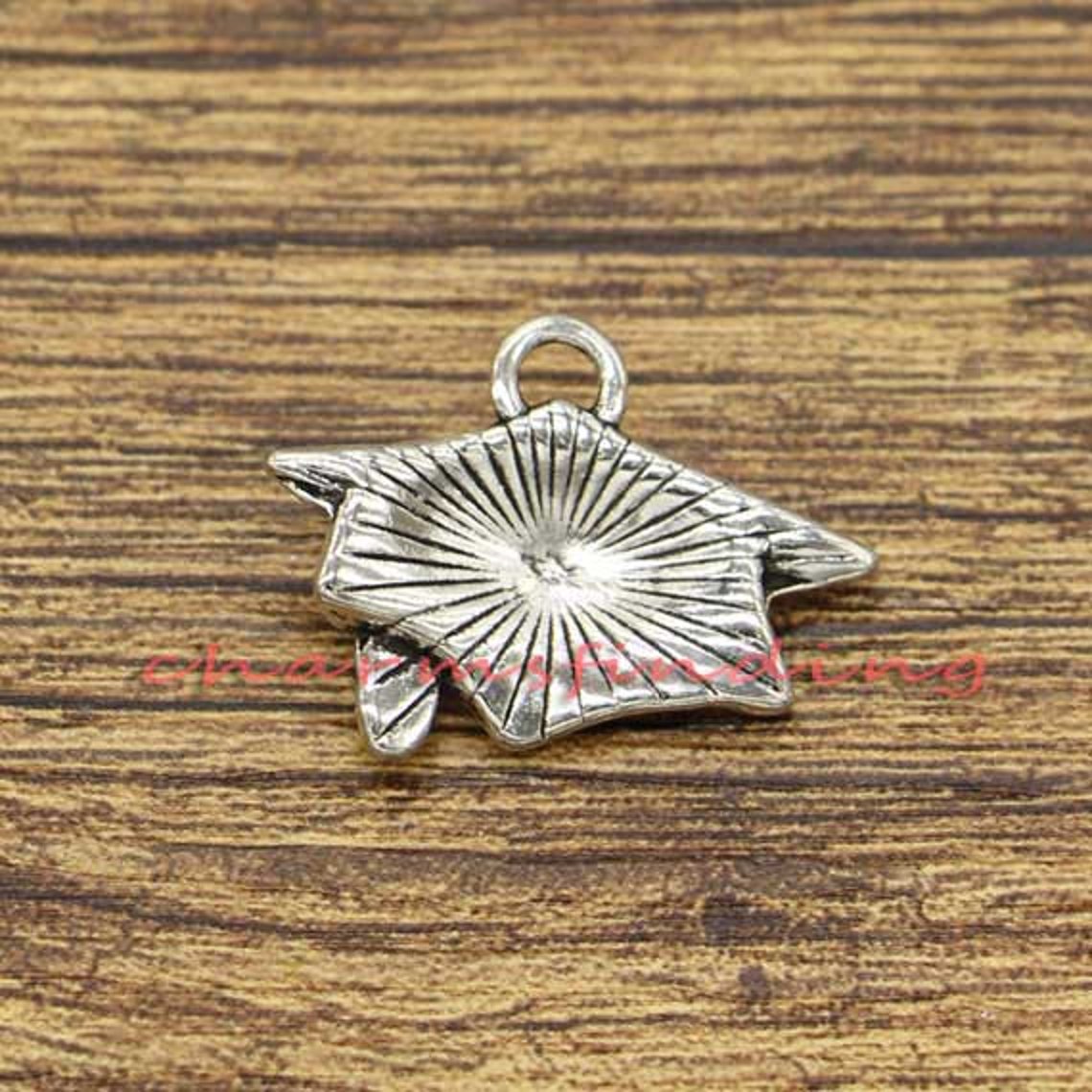 15pcs Graduation Hat Charms Hat Charms Antique Silver Tone - Etsy